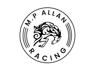M.P Allan Racing Logo Design - 48hourslogo