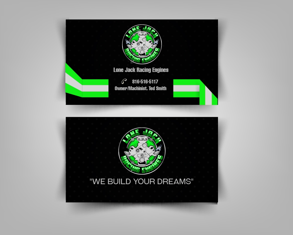 Lone Jack Racing Engines Digital Design - 48hourslogo