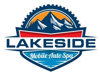 Lakeside Mobile Auto Spa Logo Design - 48hourslogo