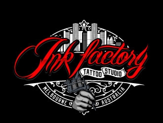 Ink factory Logo Design - 48hourslogo