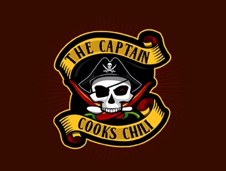 The Captain Cooks Chili Logo Design - 48hourslogo