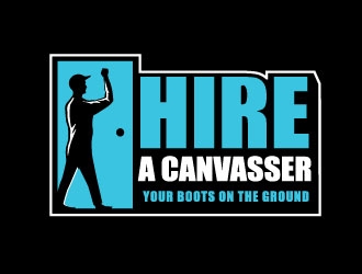 Hire A Canvasser Logo Design - 48hourslogo