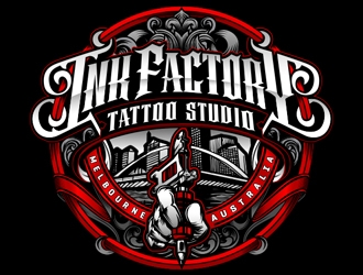 Ink factory Logo Design - 48hourslogo