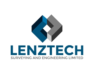 Lenztech Surveying and Engineering Limited Logo Design - 48hourslogo
