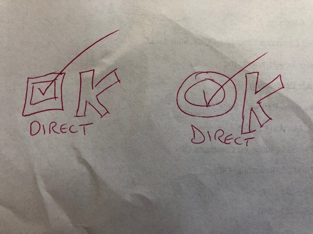 OK Direct Logo Design - 48hourslogo