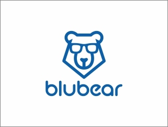 bluBear or blu Bear Logo Design - 48hourslogo