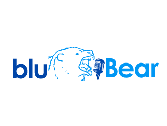 bluBear or blu Bear Logo Design - 48hourslogo