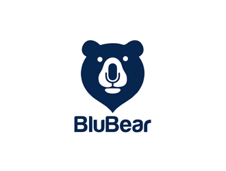 bluBear or blu Bear Logo Design - 48hourslogo