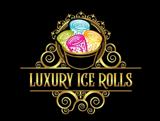 LUXURY ICE ROLLS Logo Design - 48hourslogo