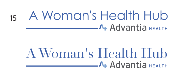 Advantia Health Logo Design - 48hourslogo
