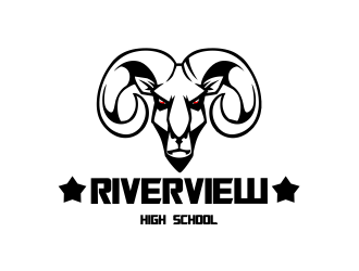 Riverview High School Logo Design - 48hourslogo