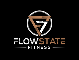 Flow State Fitness Logo Design - 48hourslogo