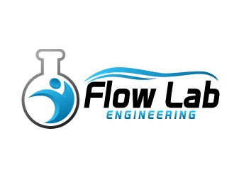 Flow Lab Engineering Logo Design - 48hourslogo