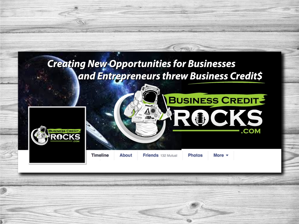 Business Credit Rocks Digital Design - 48hourslogo