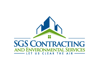 SGS Contracting and Environmental Services Logo Design - 48hourslogo