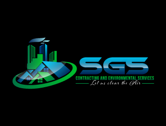 SGS Contracting and Environmental Services Logo Design - 48hourslogo