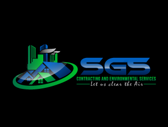 SGS Contracting and Environmental Services Logo Design - 48hourslogo