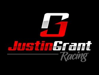Justin Grant Racing Logo Design - 48hourslogo