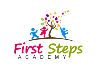 First Steps Academy Logo Design - 48hourslogo