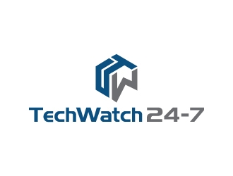 TechWatch 24-7 Logo Design - 48hourslogo