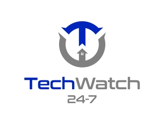 TechWatch 24-7 Logo Design - 48hourslogo