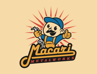 Macari Metalworks Logo Design - 48hourslogo
