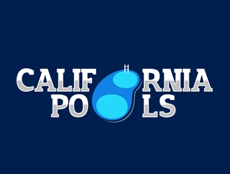 California Pools Logo Design - 48hourslogo