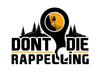 Dont Die Rappelling Logo Design - 48hourslogo