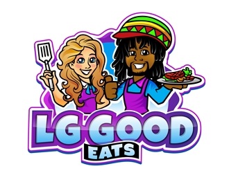 LG Good Eats Logo Design - 48hourslogo