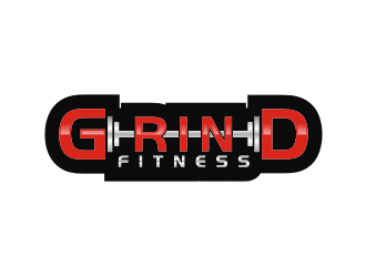 Grind Fitness Logo Design - 48hourslogo