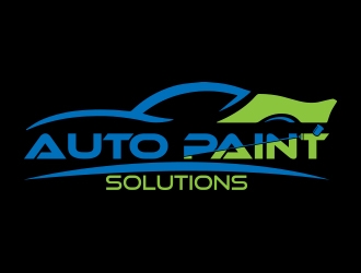 Auto Paint Solutions Logo Design - 48hourslogo