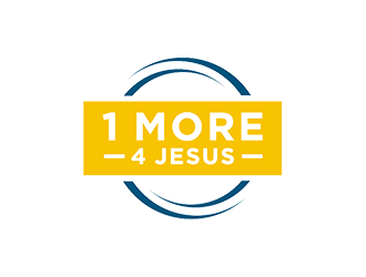 One More For Jesus or 1 More 4 Jesus Logo Design - 48hourslogo