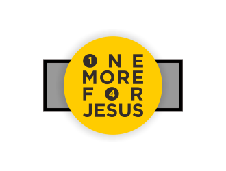 One More For Jesus or 1 More 4 Jesus Logo Design - 48hourslogo