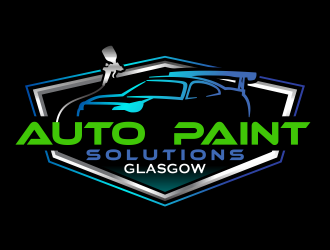 Auto Paint Solutions Logo Design - 48hourslogo