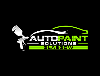 Auto Paint Solutions Logo Design - 48hourslogo