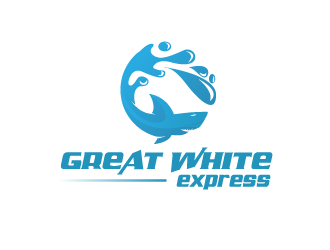 GREAT WHITE EXPRESS Logo Design - 48hourslogo