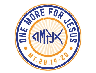 One More For Jesus or 1 More 4 Jesus Logo Design - 48hourslogo