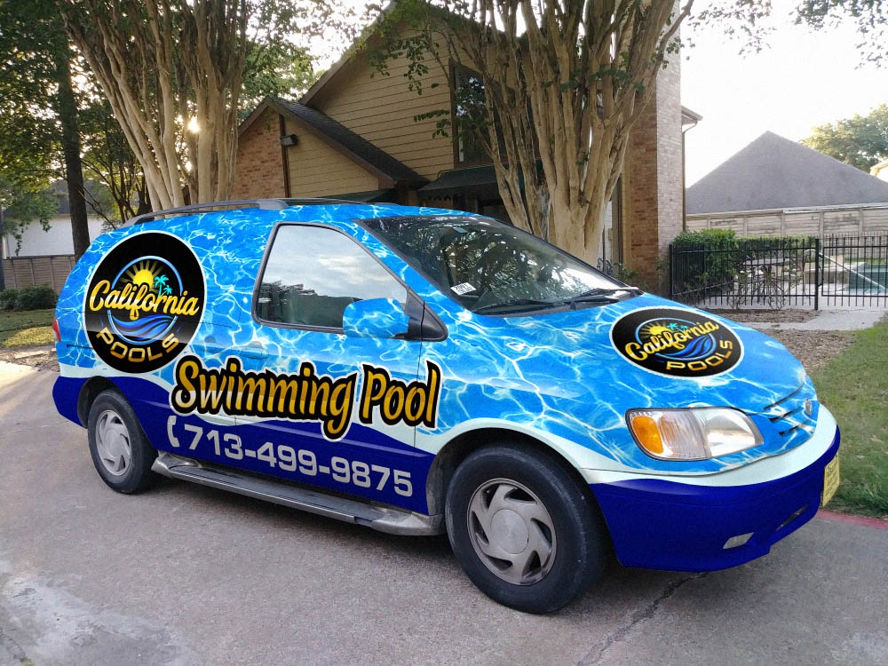 California Pools Digital Design - 48hourslogo