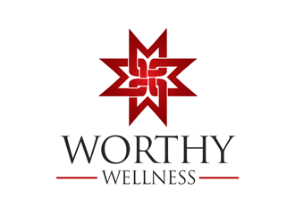 Worthy Wellness Logo Design - 48hourslogo