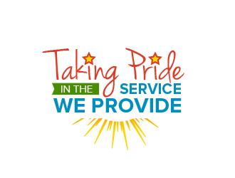 Taking Pride In The Service We Provide Logo Design - 48hourslogo