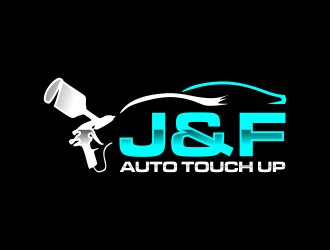 J & F auto touch up Logo Design - 48hourslogo