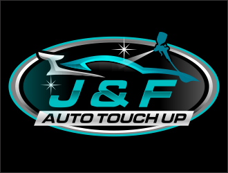 J & F auto touch up Logo Design - 48hourslogo