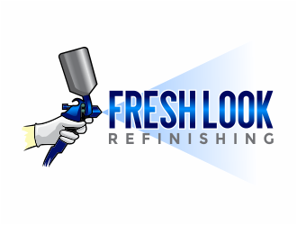 Fresh Look Refinishing Logo Design - 48hourslogo