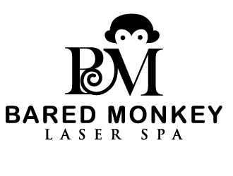 Bared Monkey Laser Spa Logo Design - 48hourslogo