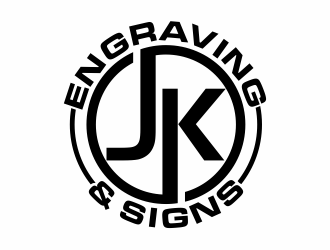 JK Engraving & Signs Logo Design - 48hourslogo
