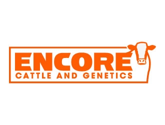 Encore Cattle and Genetics Logo Design - 48hourslogo