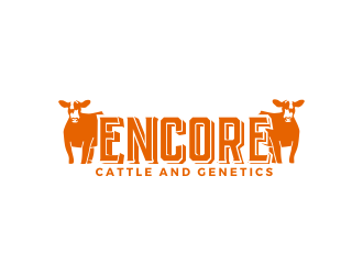 Encore Cattle and Genetics Logo Design - 48hourslogo