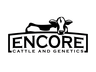 Encore Cattle and Genetics Logo Design - 48hourslogo