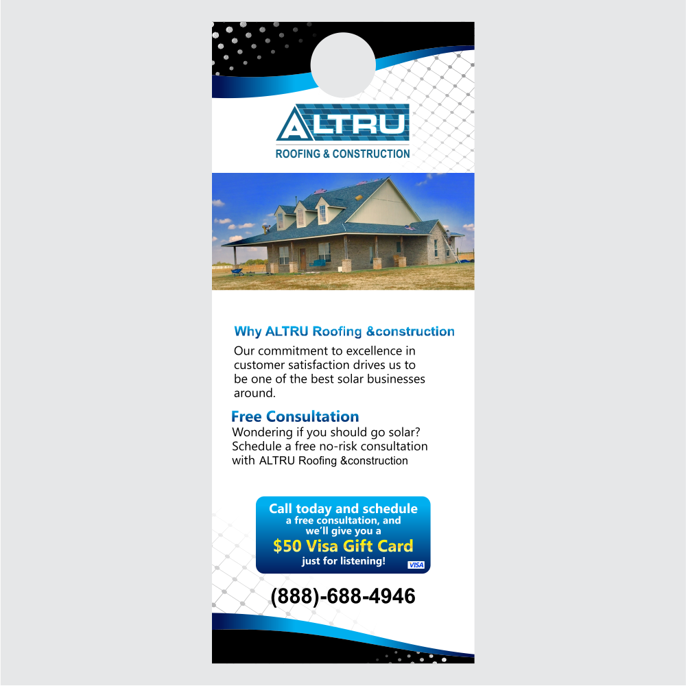 Altru Roofing & Construction Digital Design - 48hourslogo