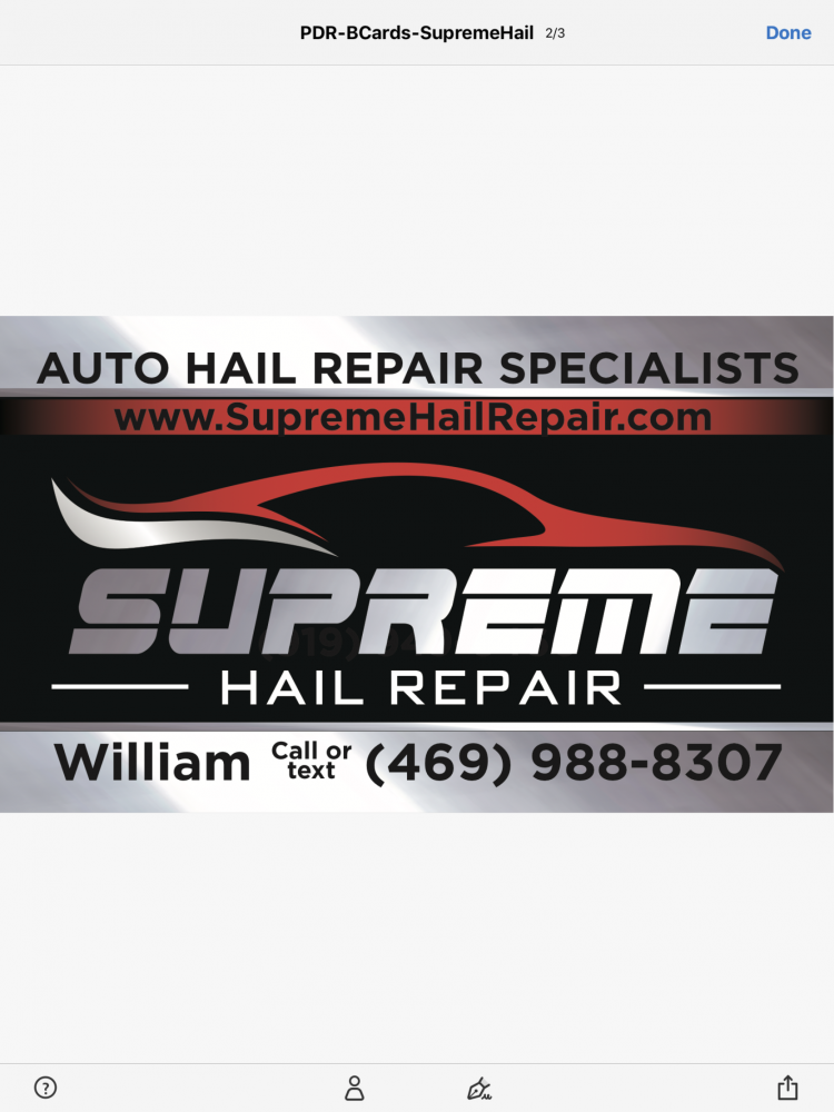 Supreme Hail Repair Logo Design - 48hourslogo